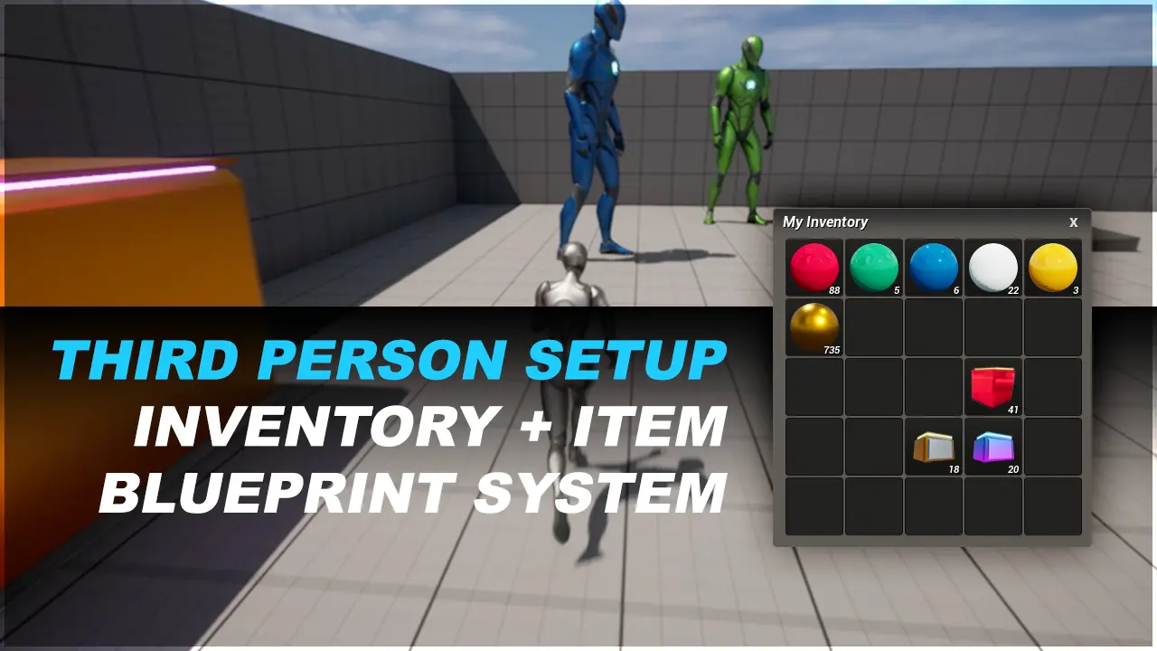 Setup & Migration (UE5 Inventory and Item System)